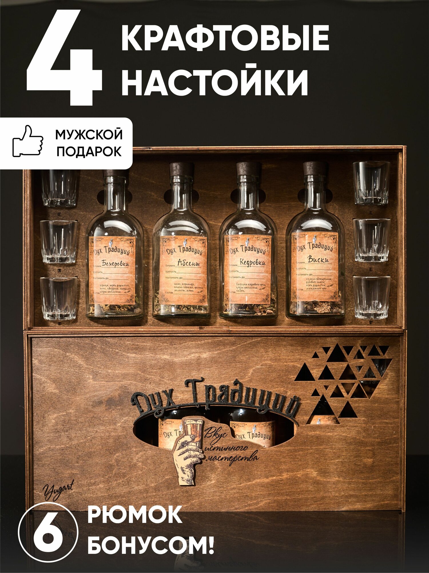 Набор для приготовления настоек самогона
