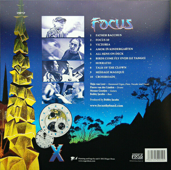 Focus. X (2LP Gatefold, Blue Vinyl/винил) — фото 1