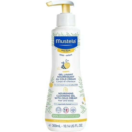 Гель Mustela Nourishing Cleansing Gel with Cold Cream с колд кремом, 300 мл
