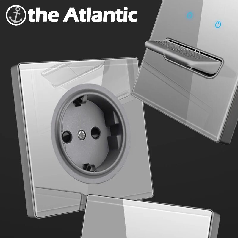 Розетка настенная Atlantic, цвет DE Socket