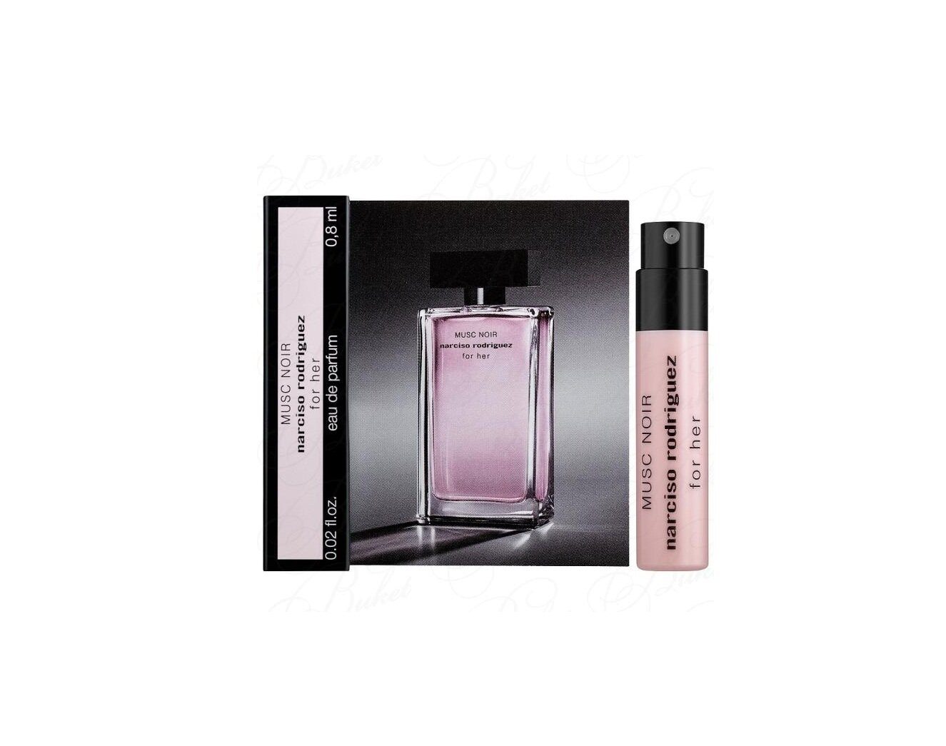Narciso Rodriguez For Her Musc Noir 0.8 парфюмерная вода женская, цветочные, древесные, мускусные
