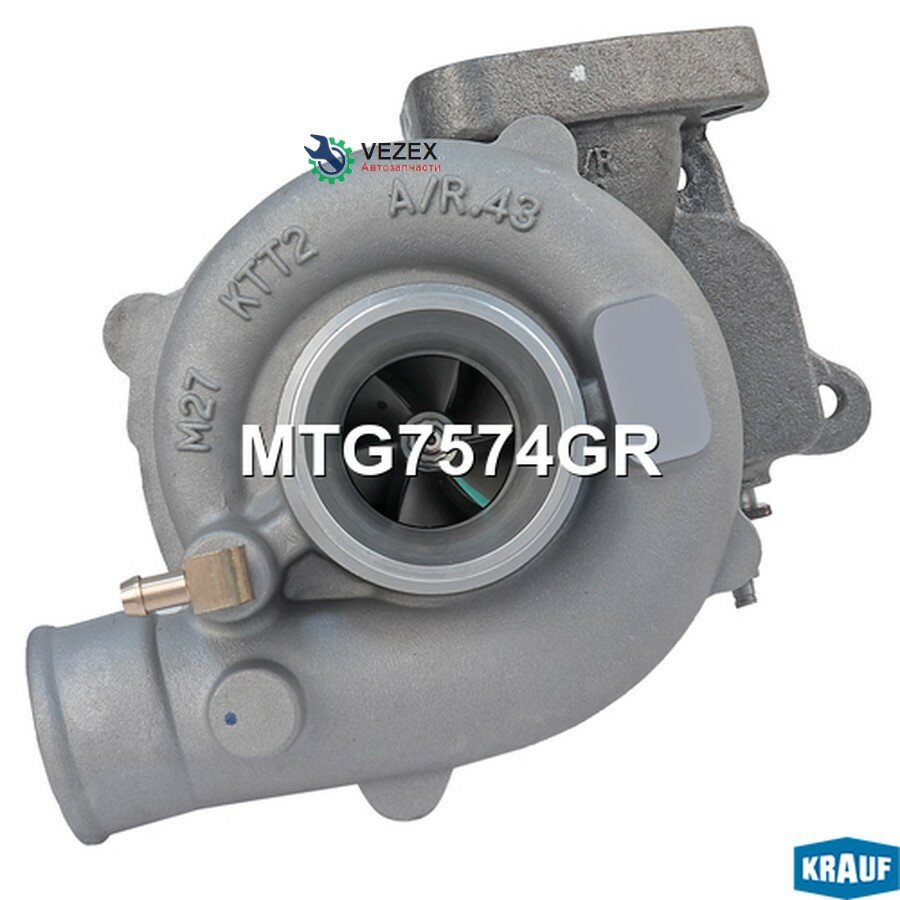 KRAUF MTG7574GR турбокомпрессор!\ Hyundai Porter/H-100 2.5CRDi 98>
