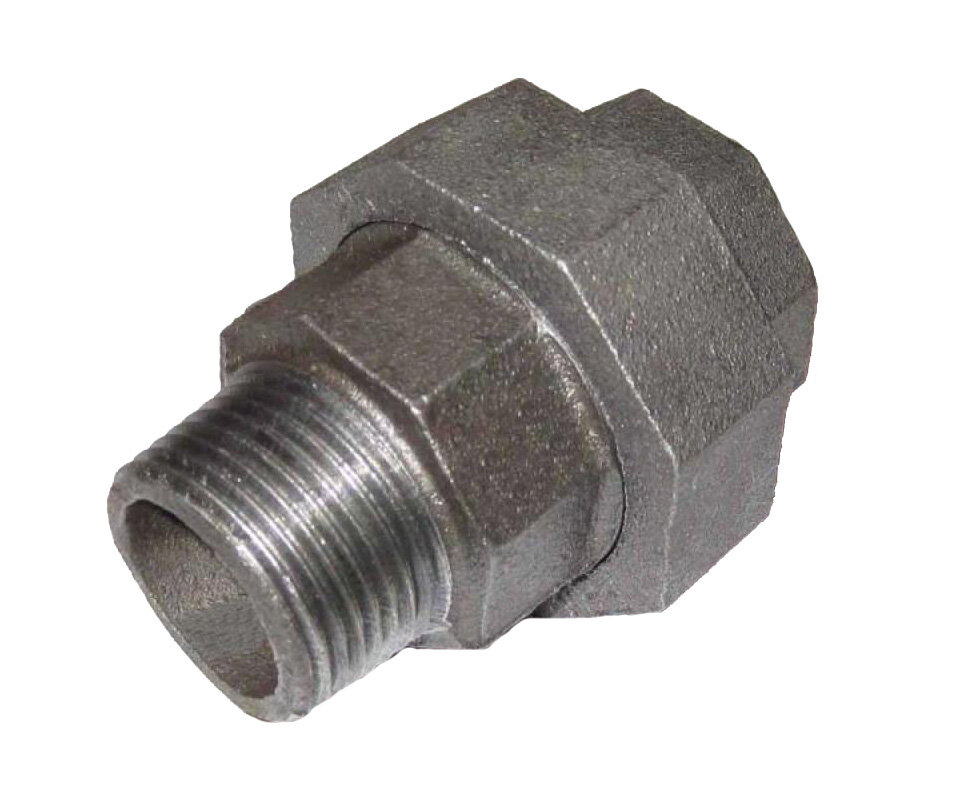 Соединитель прямой американка чугун Ду 40 (1 1/2") ВР/НР