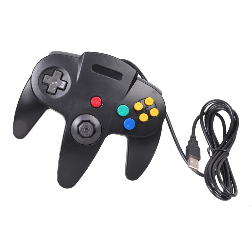 USB-геймпад N64 для Nintendo Switch, Черный