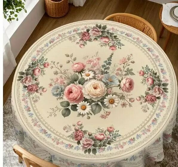 Скатерть Полиэстер 152x152см