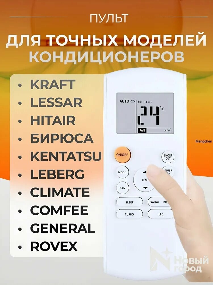 Пульт ДУ для кондиционеров и сплит-систем