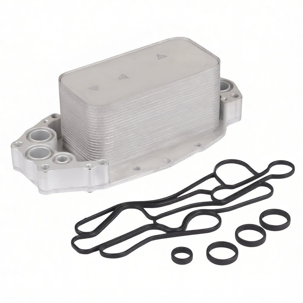 Радиатор масл. для а. м Land Rover Range Rover IV 12-, Range Rover Sport II 13- 3.0TD LOc1009 LUZAR ар