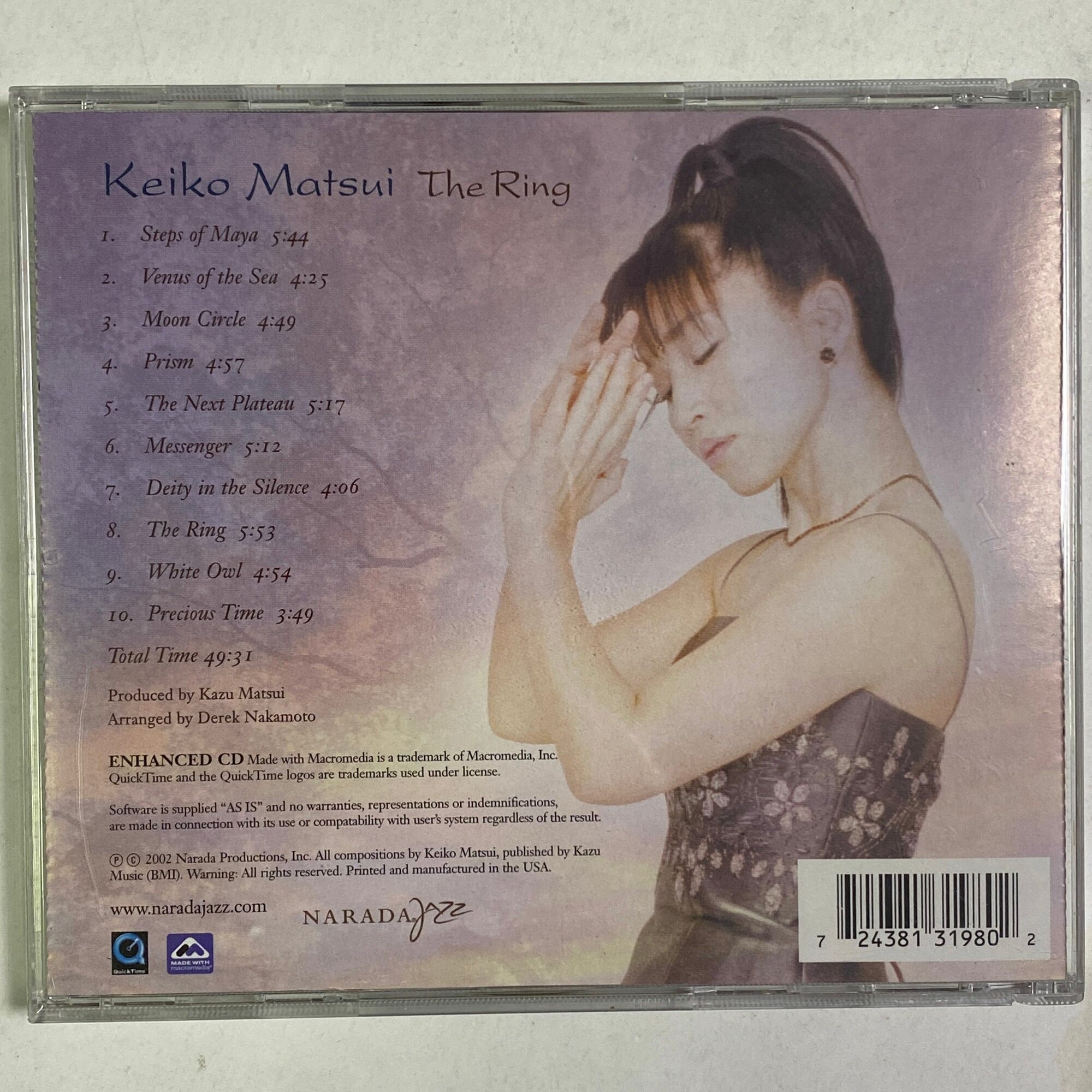 Компакт-диск (CD). Keiko Matsui. The Ring. — фото 1