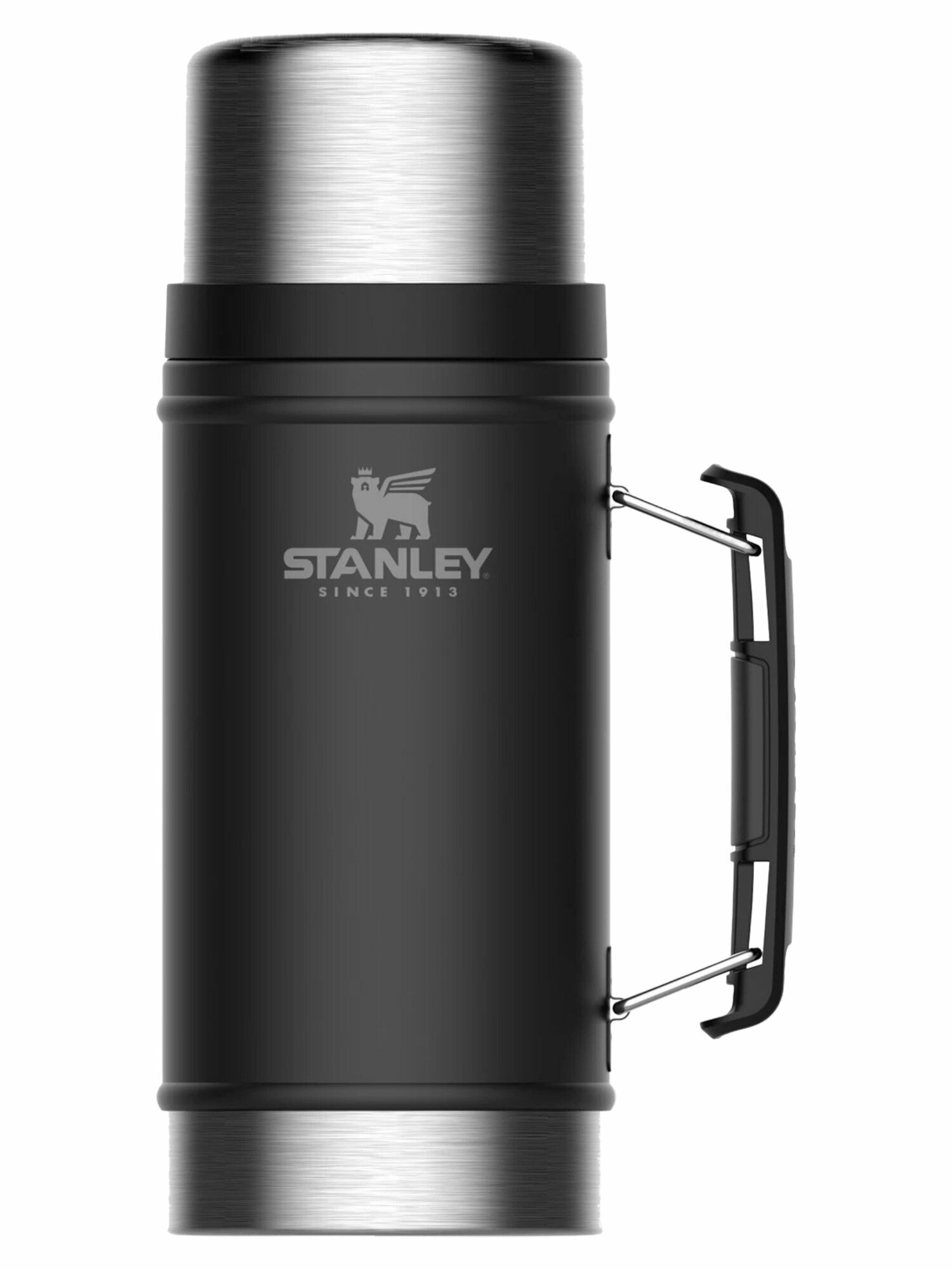 Термос для еды Stanley Legendary Food Jar 0,94L Matte Black Pebble