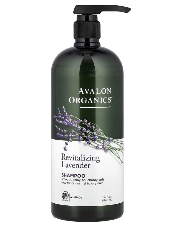 Avalon Organics Revitalizing Lavander Shampoo / Питательный шампунь с лавандой 946 мл