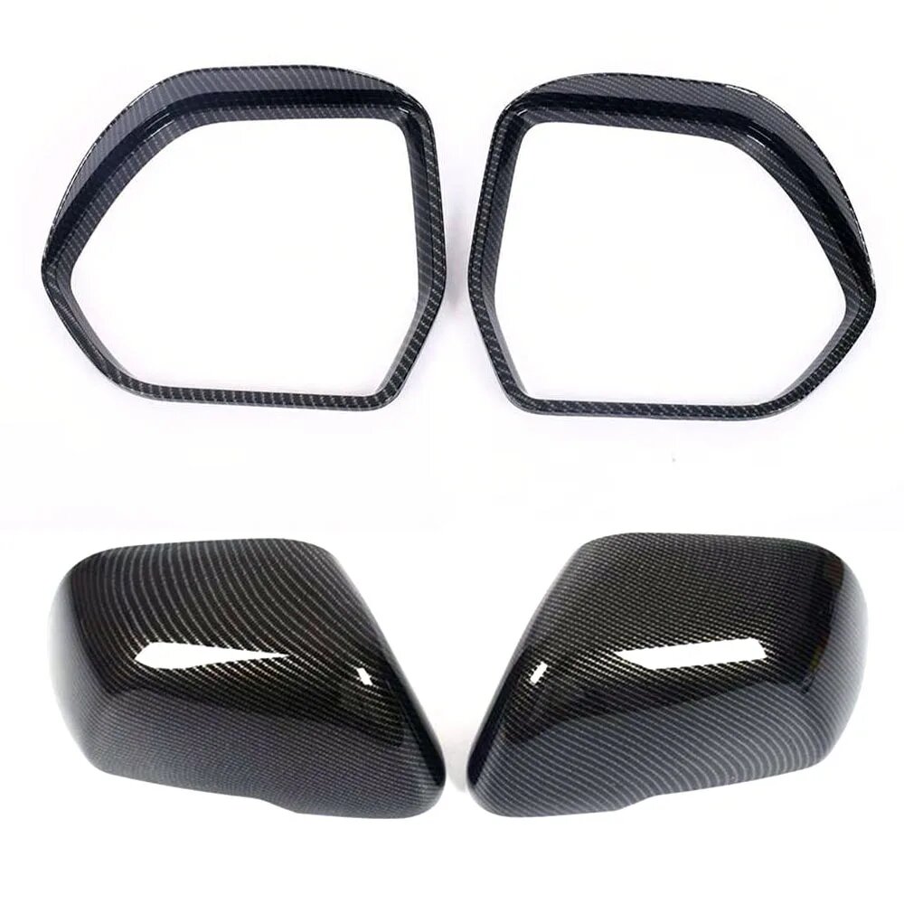 Для GWM Tank 700 hi4t 2024, украшение CARBON, боковое зеркало автомобиля, зеркало заднего вида, блок, накладка, внешние аксессуары
