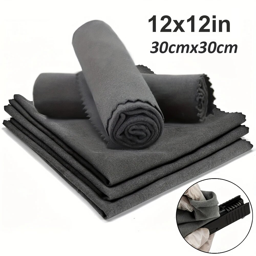 Многоразовые тряпки для чистки оружия 30x30 см 20cmX20cm