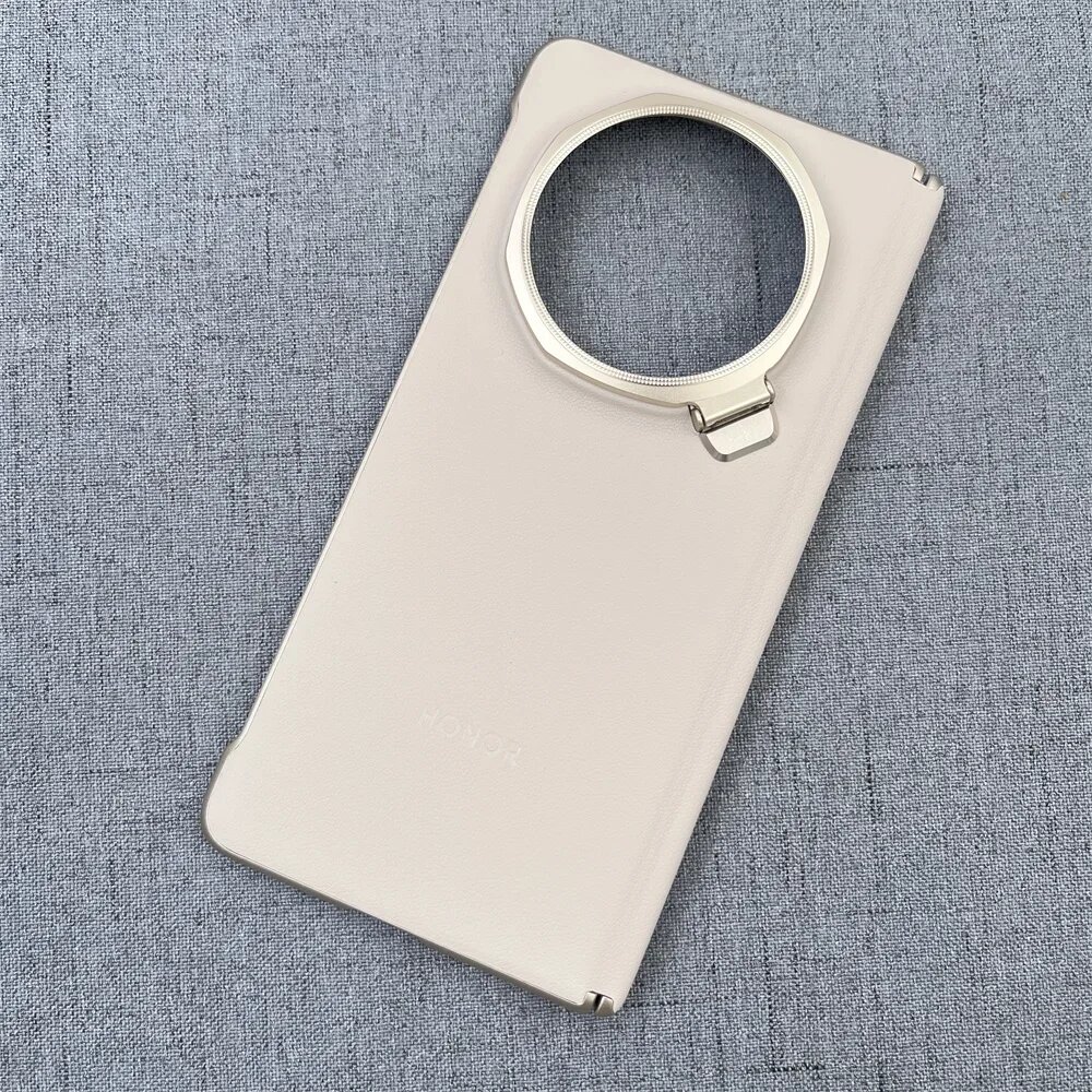 Бежевый чехол Honor Magic V5 5G с кольцом