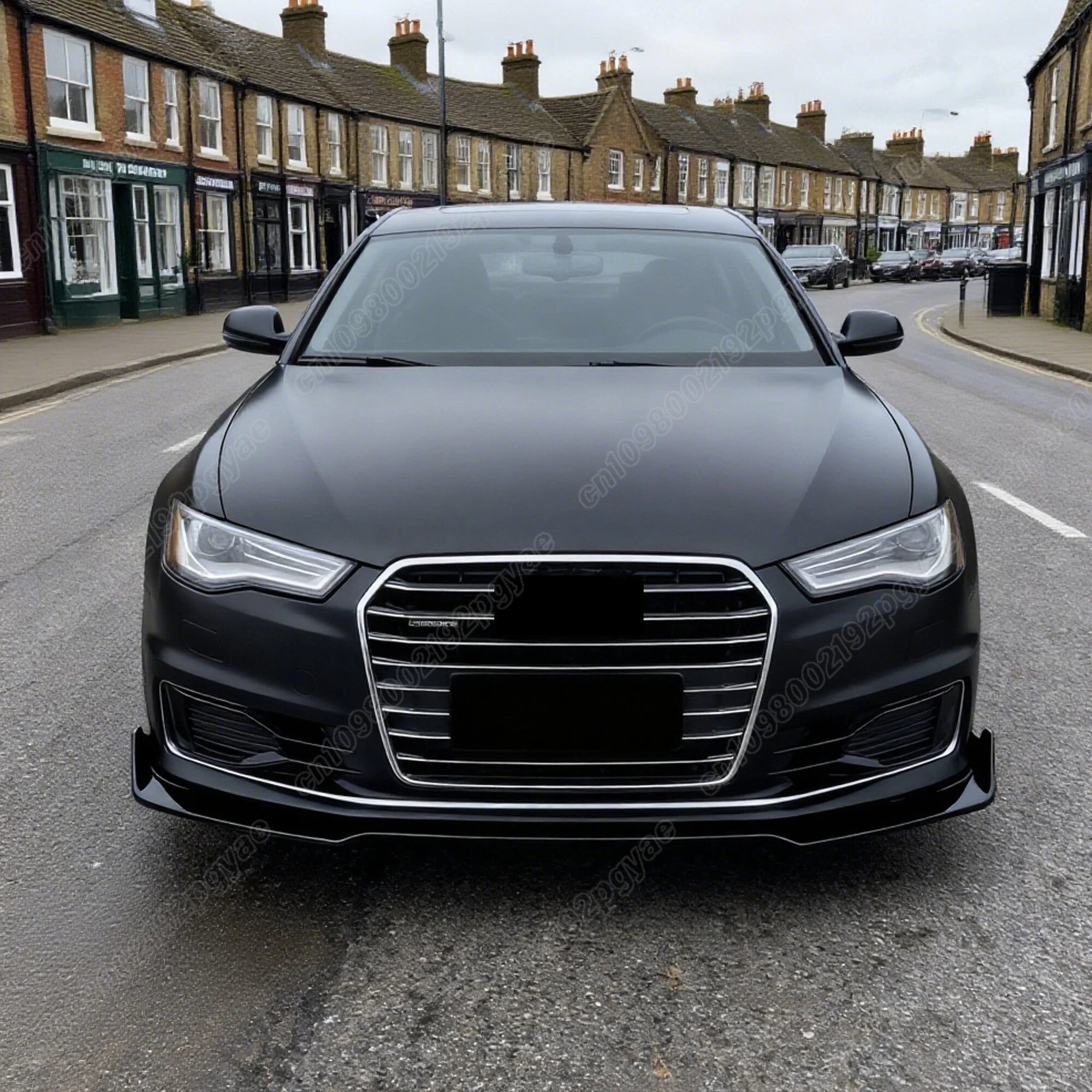 Для Audi A6 C7 Facelift Standard TDI TFSI Saloon/Avant 2014 2015 2016 2017 2018 Автомобильный передний бампер, нижняя защита губ, сплиттер, комплект