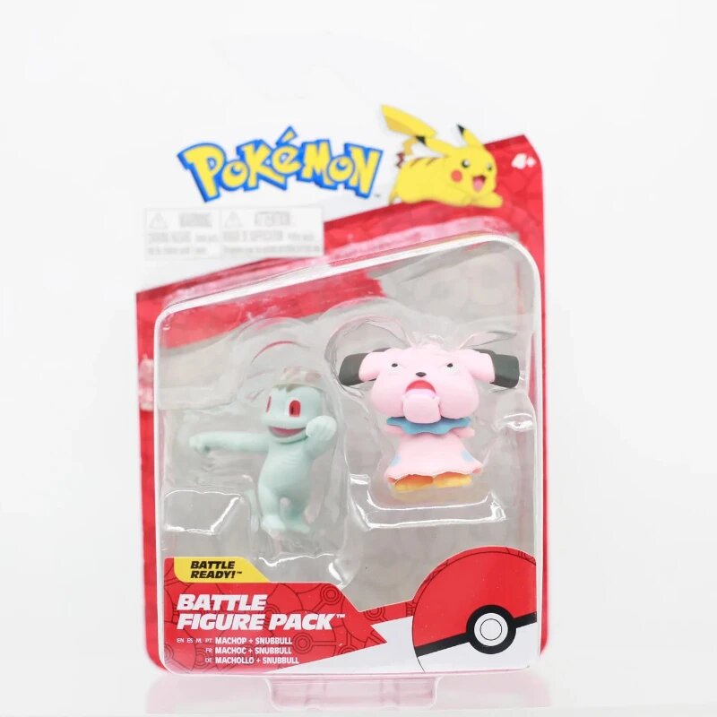 Коллекционные фигурки Pokemon: Пикачу, Гастли, Флареон, Ларвитар, Синдахилл re-ment 7