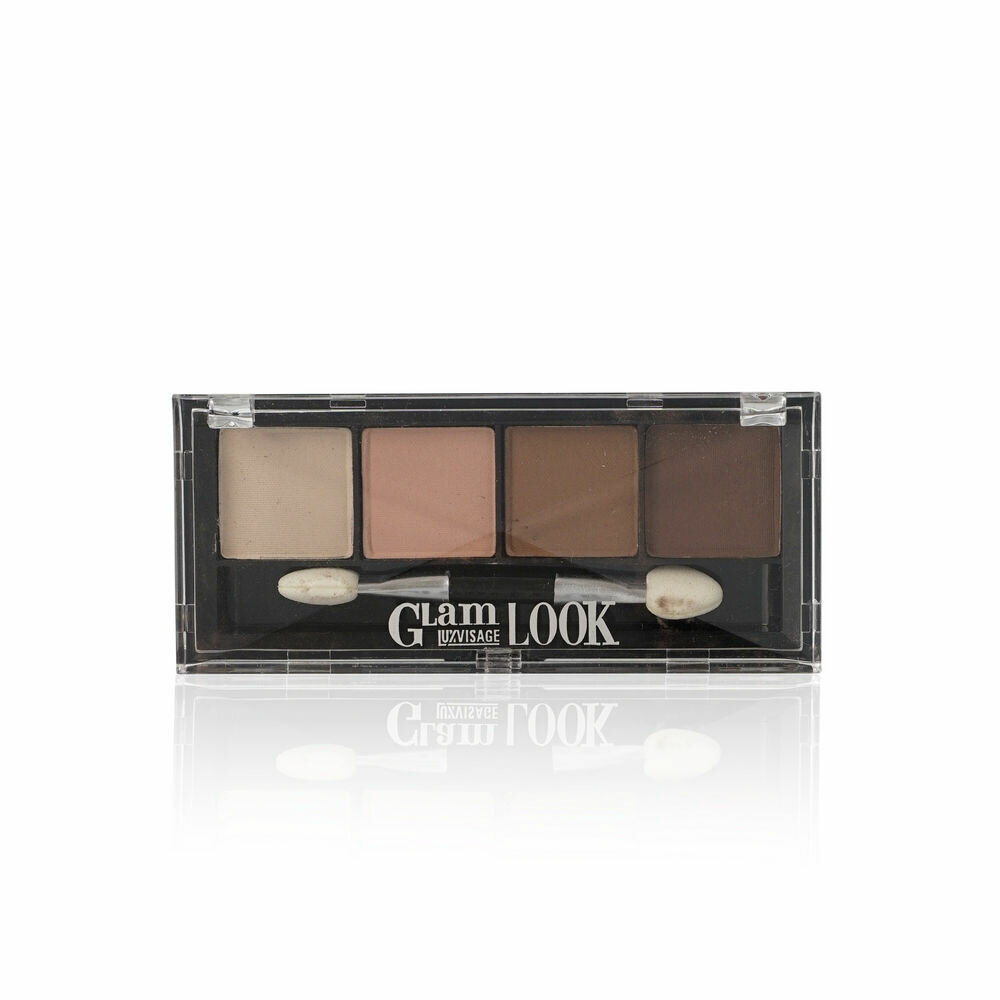 Тени для век Luxvisage Glam Look 4х-цветные 1, 4 г