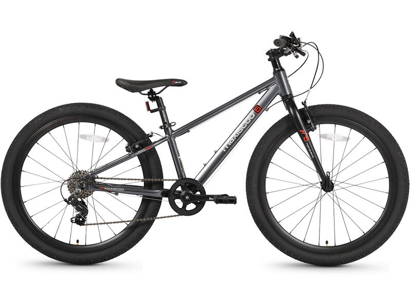 Подростковый велосипед Maxiscoo 5Bike 24 M, год 2026, цвет Черный