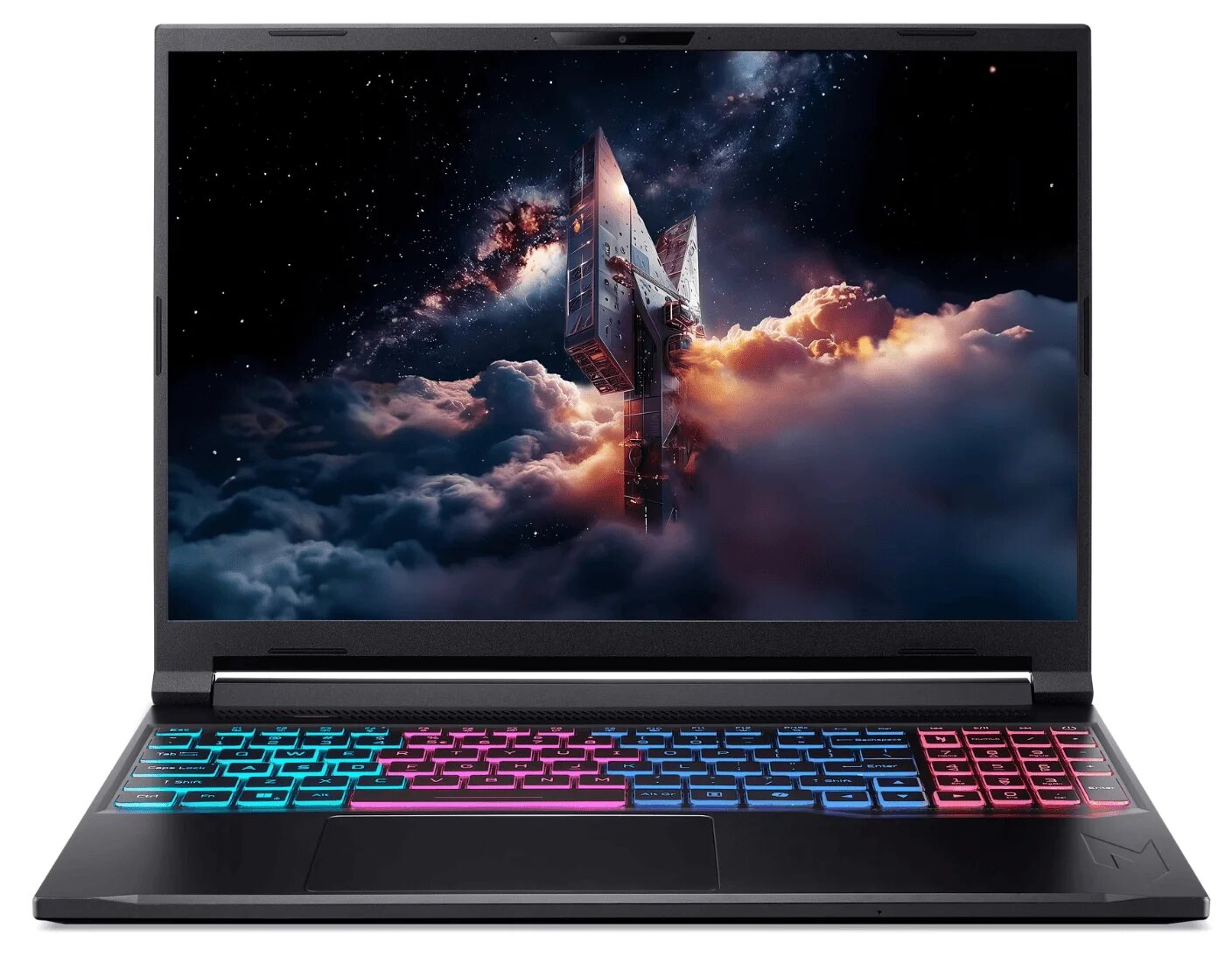 Игровой ноутбук Acer Nitro V 16S (Core 7, 16 ГБ, 1 ТБ, RTX 5070, 180 Гц, Win 11) Черный