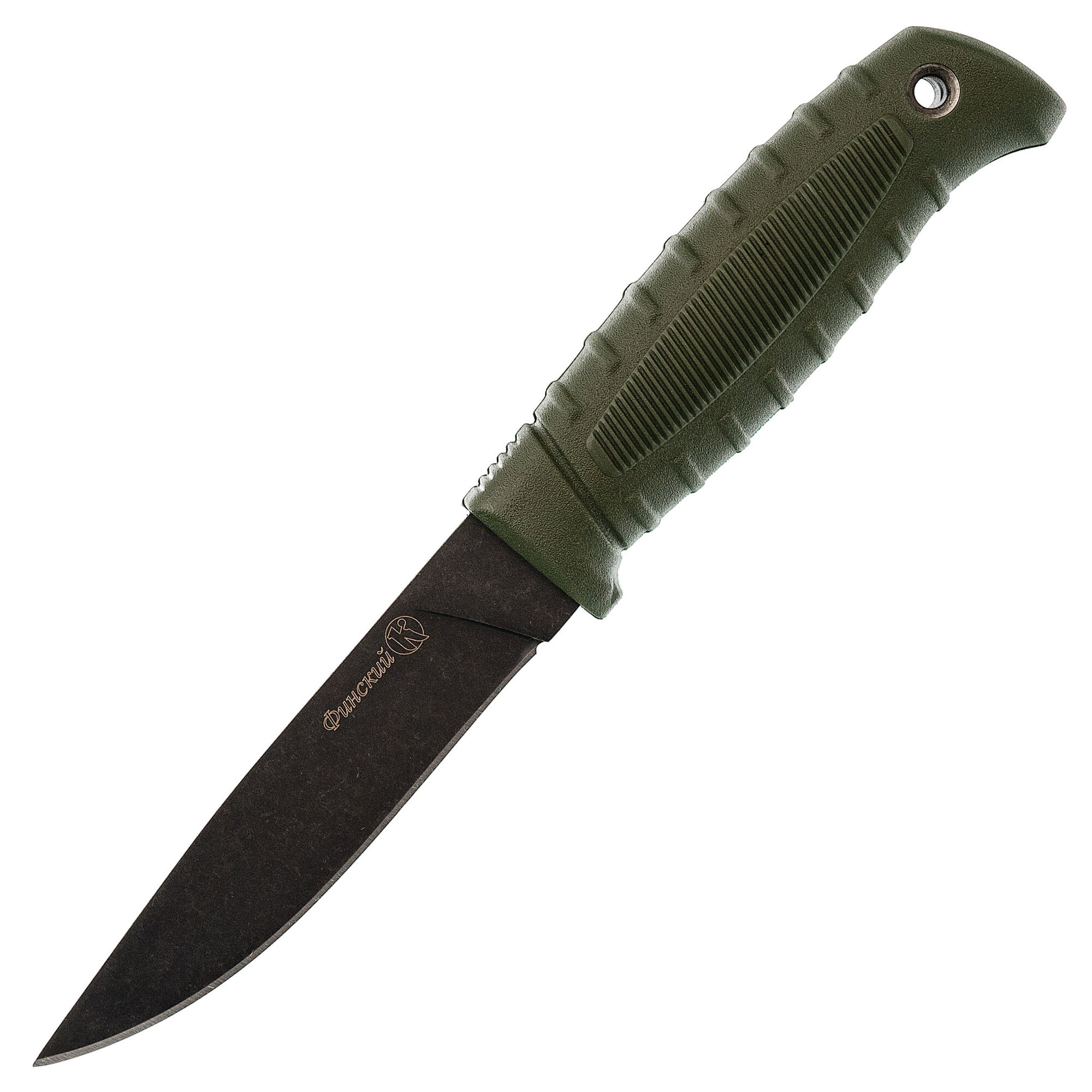 Нож Финский, сталь AUS-8, олива, Кизляр