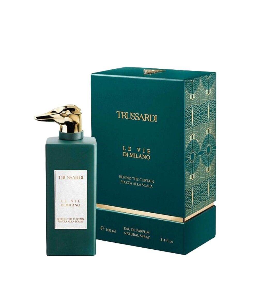 Trussardi Le Vie Di Milano Behind The Curtain Piazza Alla Scala 100 мл парфюмерная вода унисекс, древесные, пряные