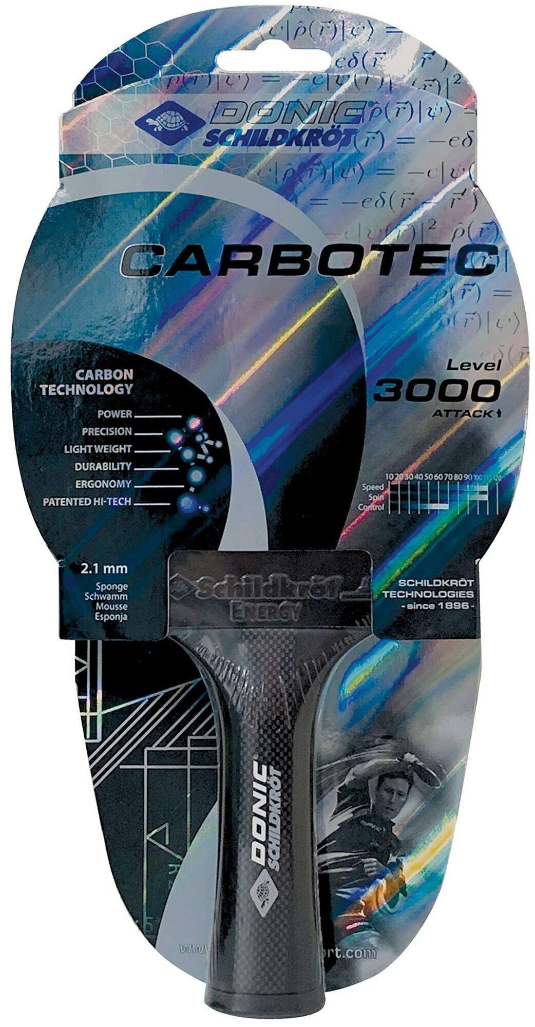 Ракетка DONIC Carbotec 3000 — фото 1