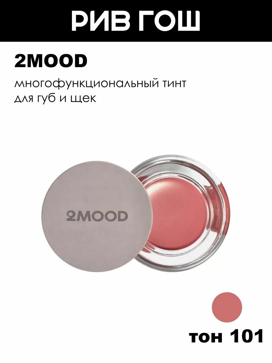2MOOD Тинт для губ и щек многофункциональный, 3 г, 101 Old money