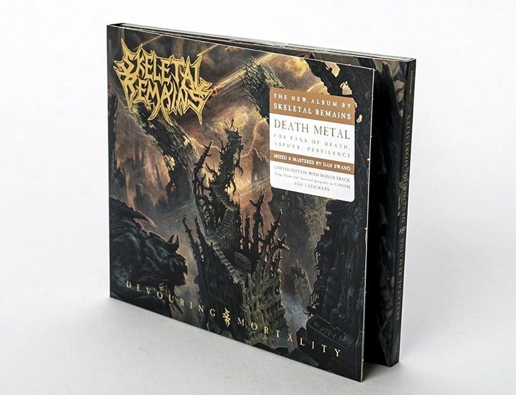 Фирменное издание Skeletal Remains - Devouring Mortality CD