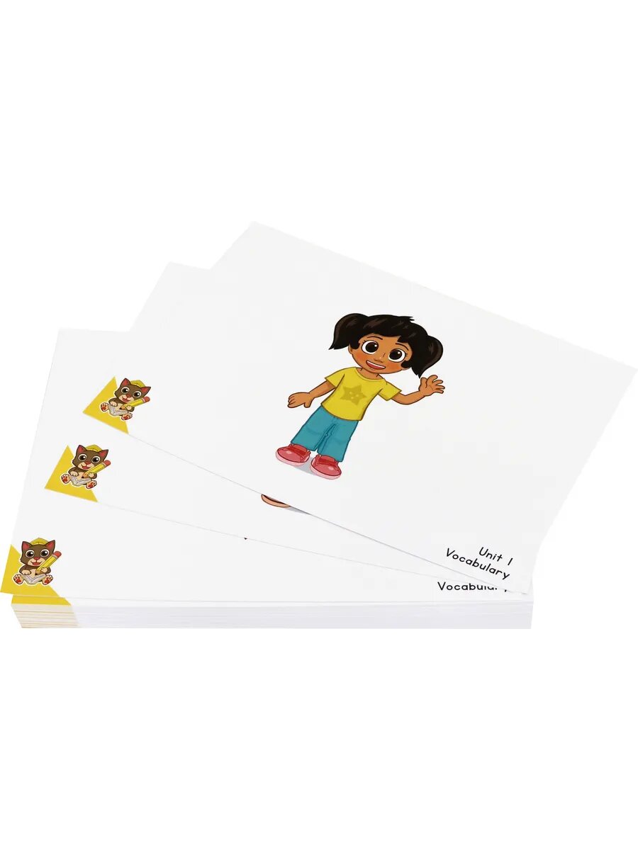 Fun English for Schools Flashcard for Teacher 2A (60 cards)