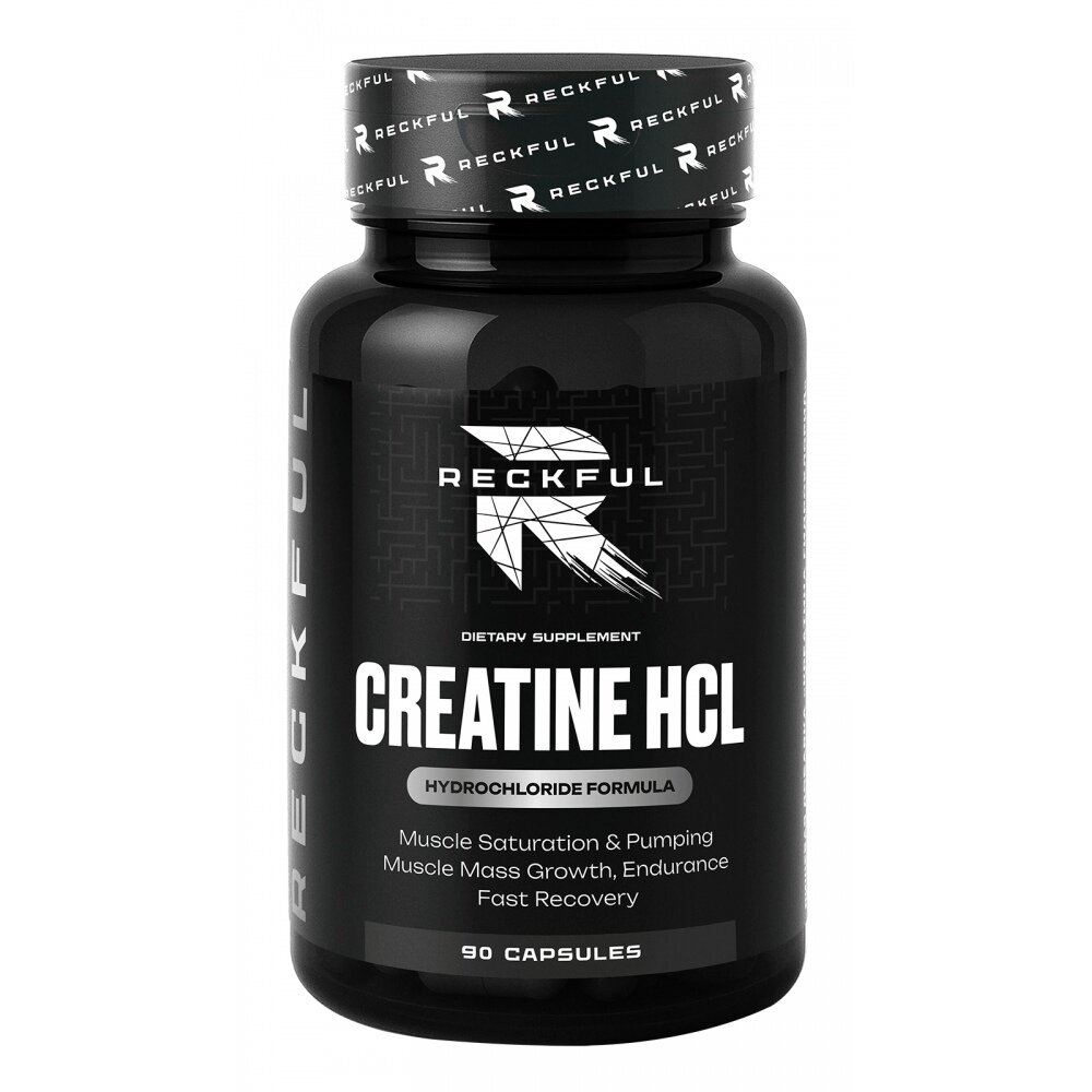 Креатин Reckful Creatine HCL Hydrochloride, 90 капсул