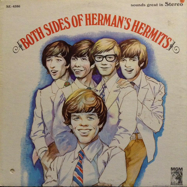 HERMAN'S HERMITS - Both Sides Of Herman's Hermits (M/NM), (LP, USA, 1966г, Номер На Обложке) Винтажная Виниловая Пластинка