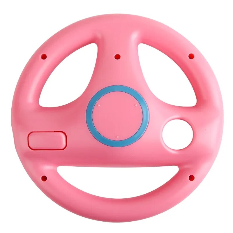 ONETOMAX беспроводное игровое рулевое колесо для Nintendo Wii Pink