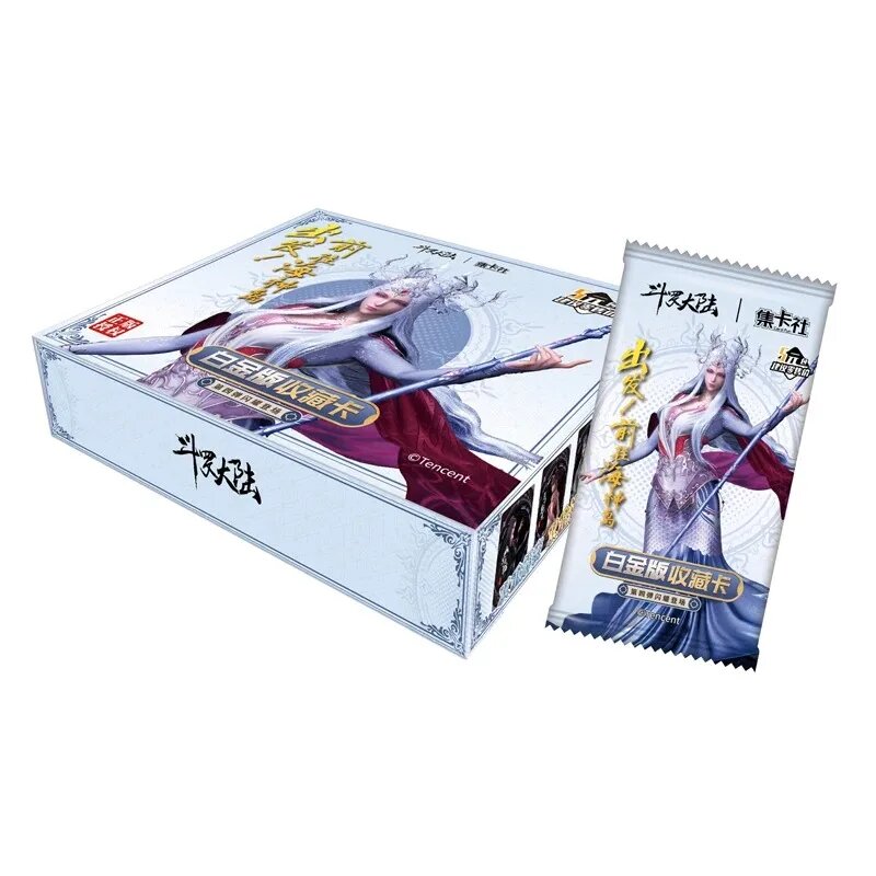 Коллекционные карточки Soul Land Deluxe Platinum Edition card.fun Белый, 20packsperboxE
