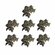 3D-аппликации для джинсов 06-Black Gold-7PCS