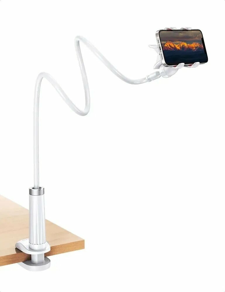 Подставка-держатель для телефона UGREEN LP113 (30488) Multifunction Phone Stand, белый