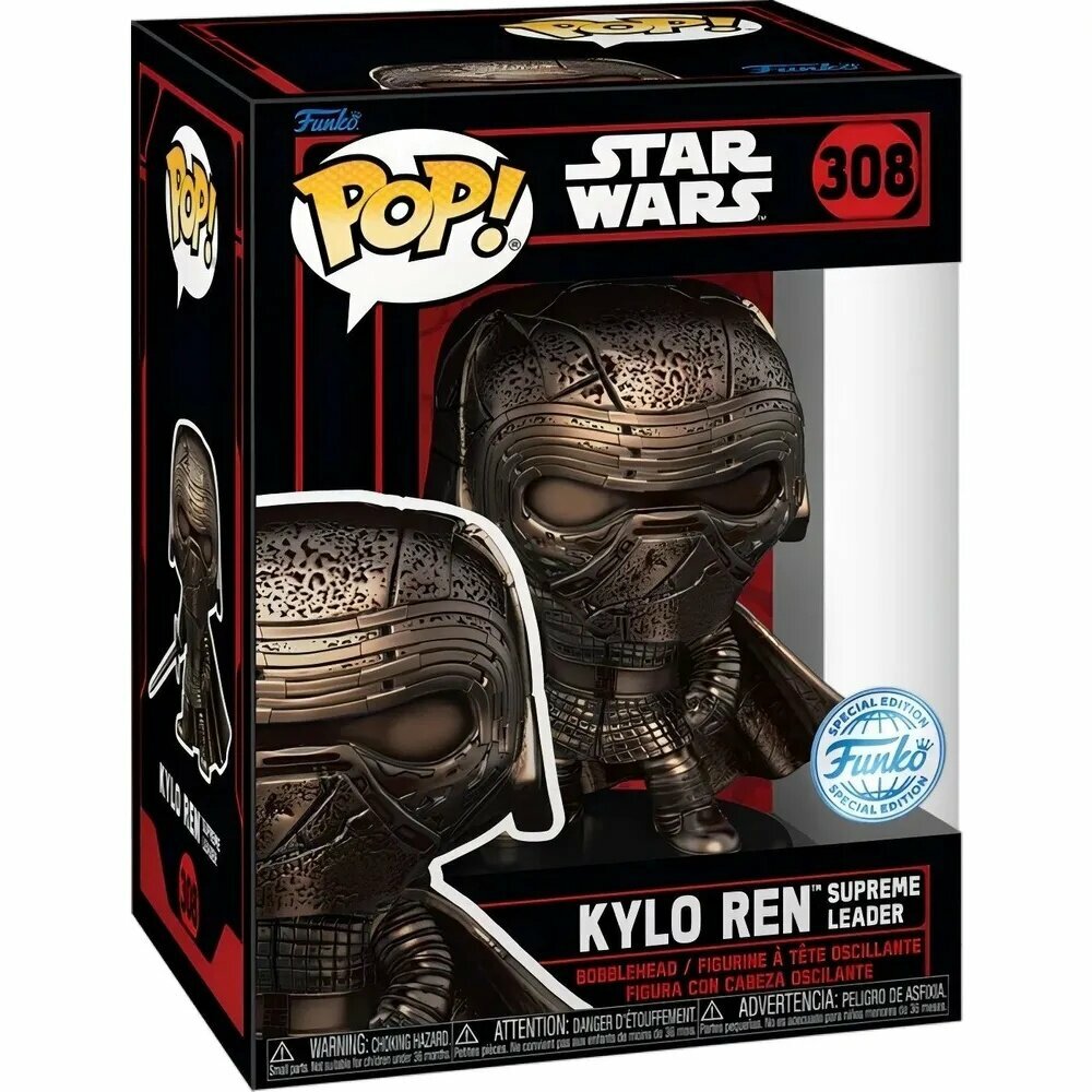 Фигурка Funko Pop Star Wars Kylo Ren Supreme Leader (Bronze) (308) 81842
