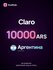 Пополнение баланса Claro Аргентина 10000 песо (ARS) | мобильная связь, prepaid, ...