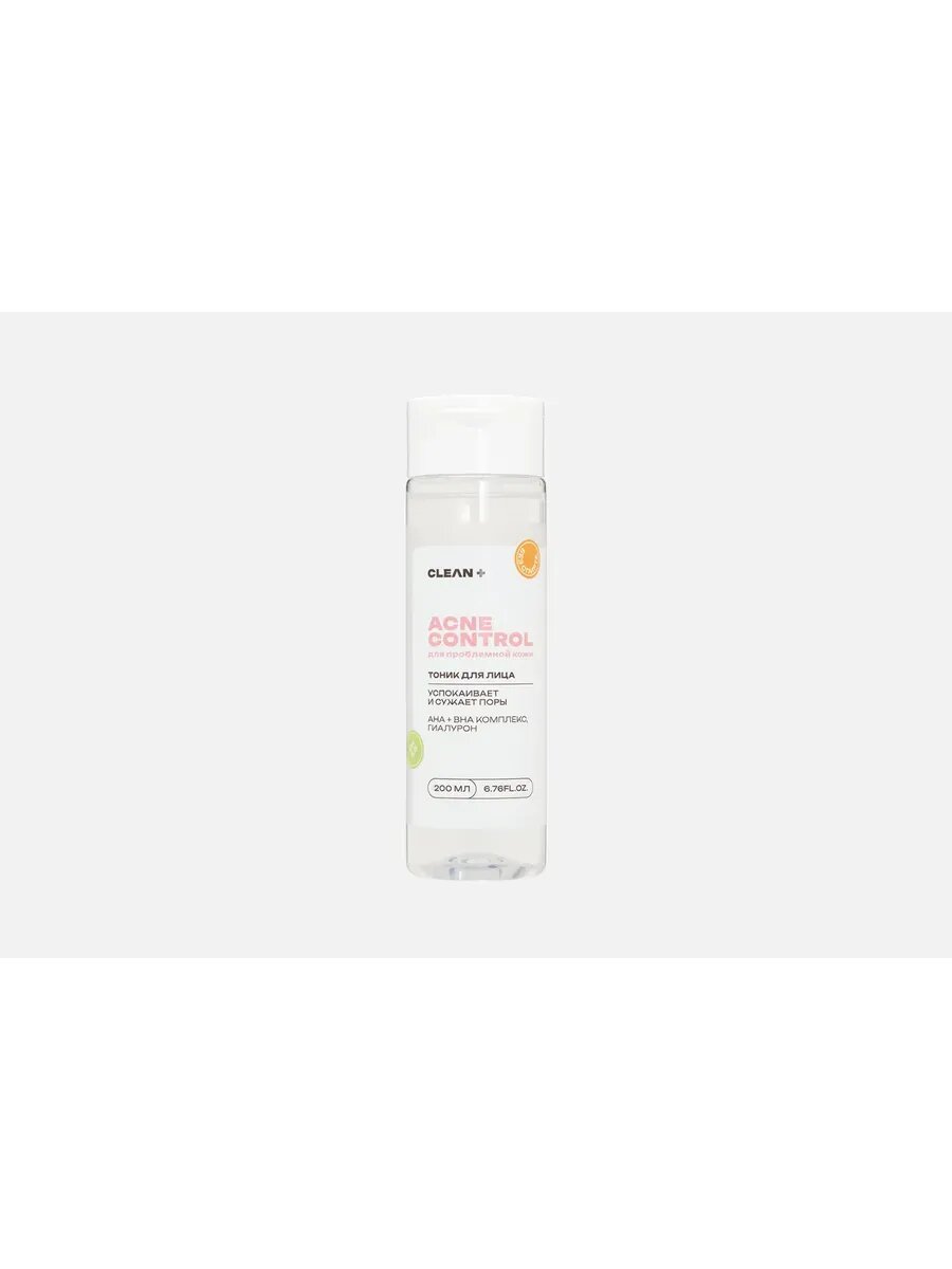 Clean+ Acne Control Тоник для лица, 200 мл, 1 шт.