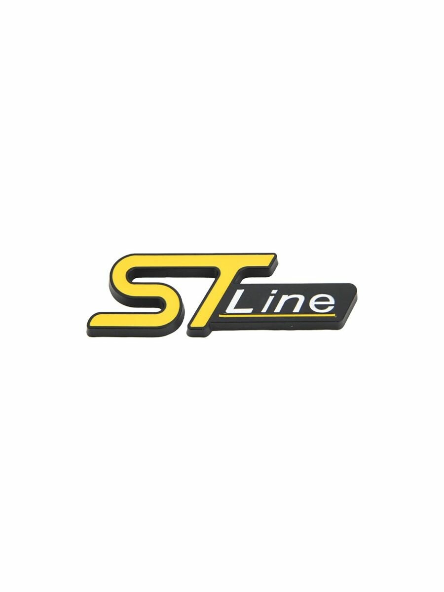 Металлическая 3D наклейка ST LINE Стикеры для FORD автомобиль