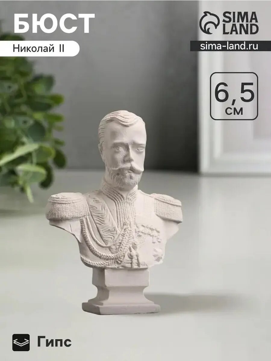 Античный бюст с историческим мотивом