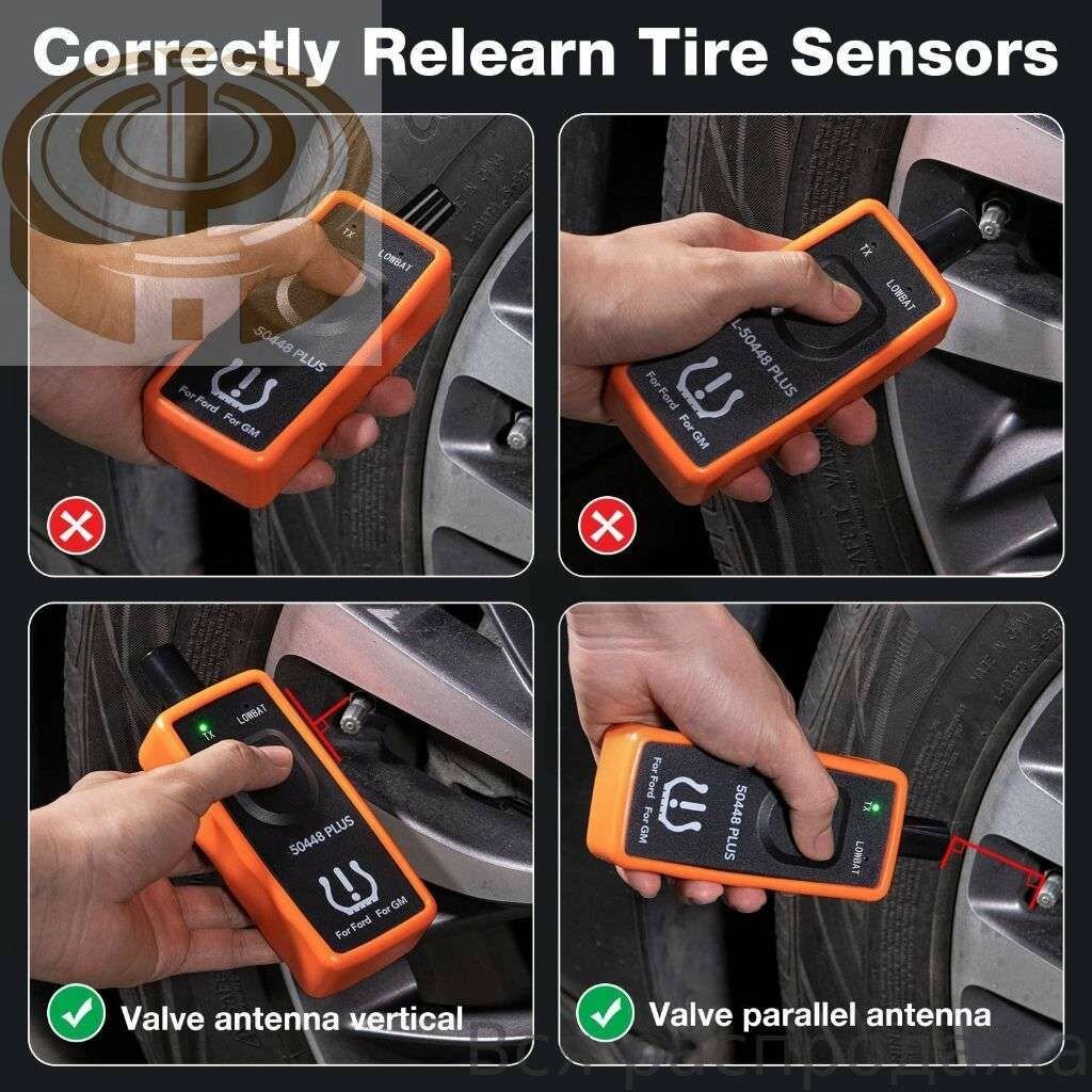 Считыватель и перепрограммирование датчиков TPMS — фото 1