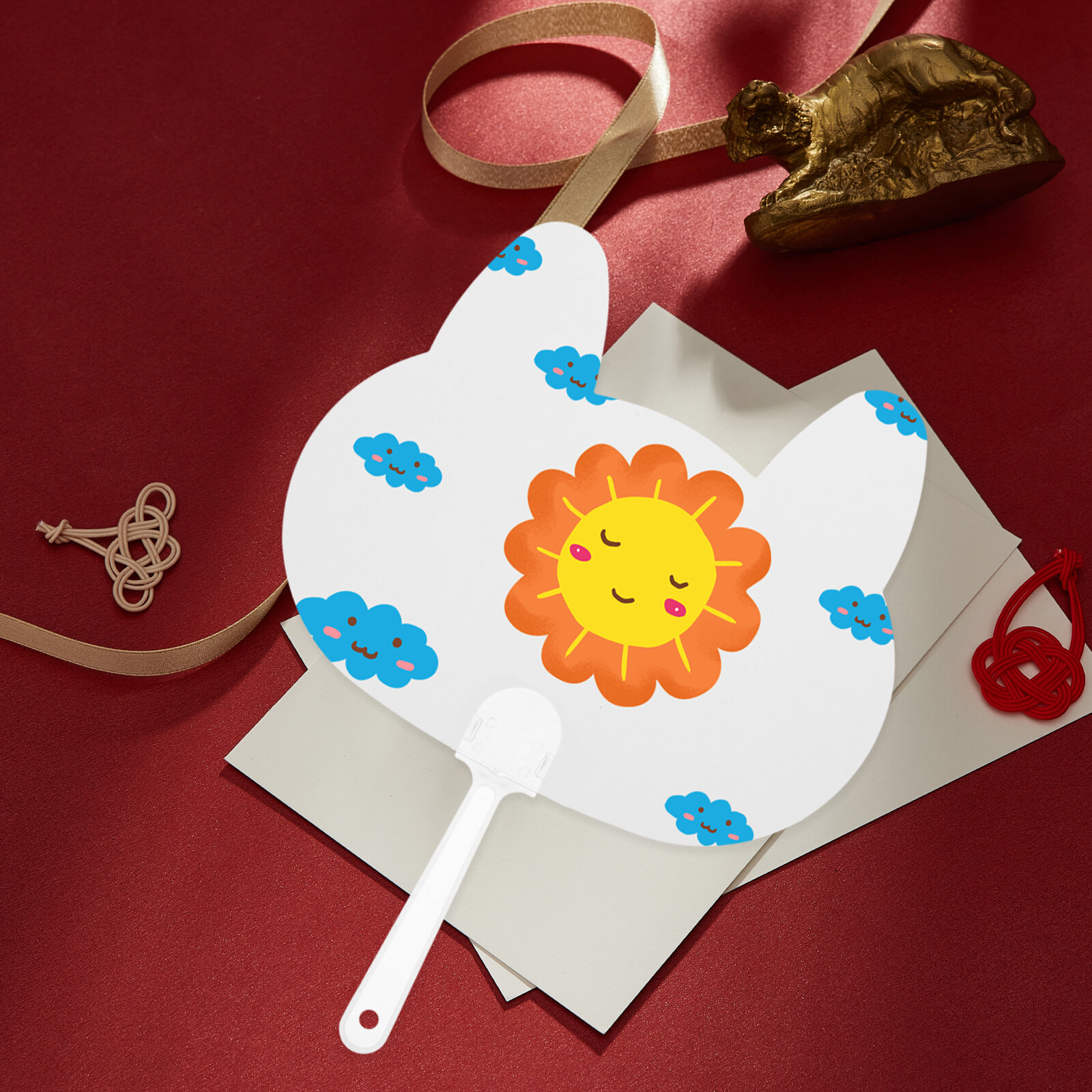 20 Штук Деревянные Ручки Для Вентилятора Diy Handmade Blank Fan Handles 14 20X2 50X0 30Cm