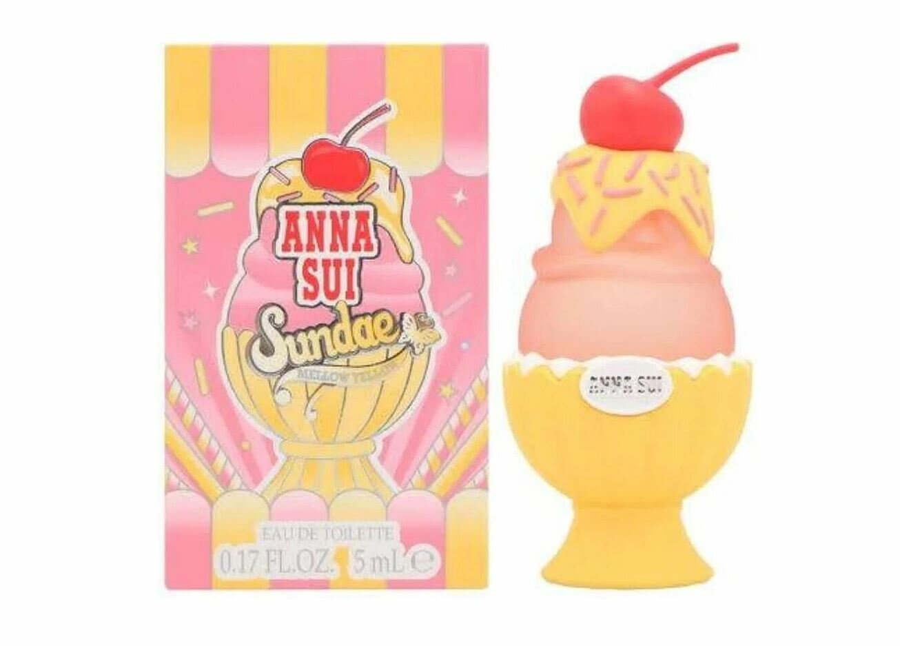 Миниатюра Anna Sui Mellow Yellow туалетная вода 5 мл, фруктовый, сладкий