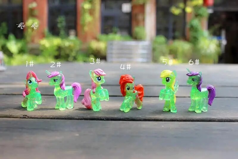 My Little Pony Мини-куклы зелёные 6 шт