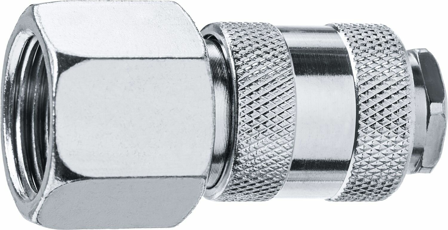 ЗУБР 1/2 F - рапид муфта, переходник, Профессионал (64910-1/2)