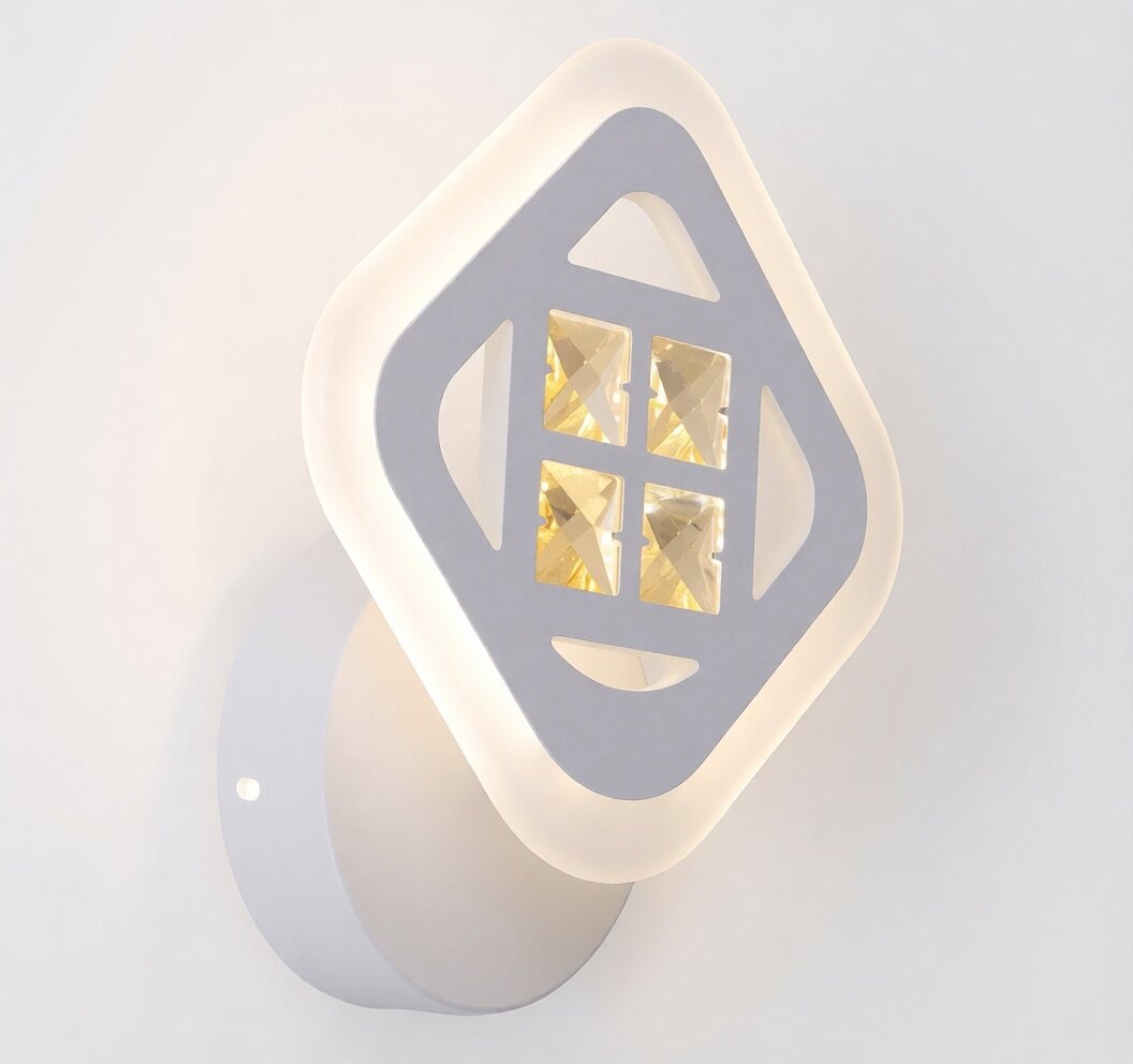Бра светодиодные ЭлисСвет "201037", LED, IP27, мощность 5 Вт, настенное крепление