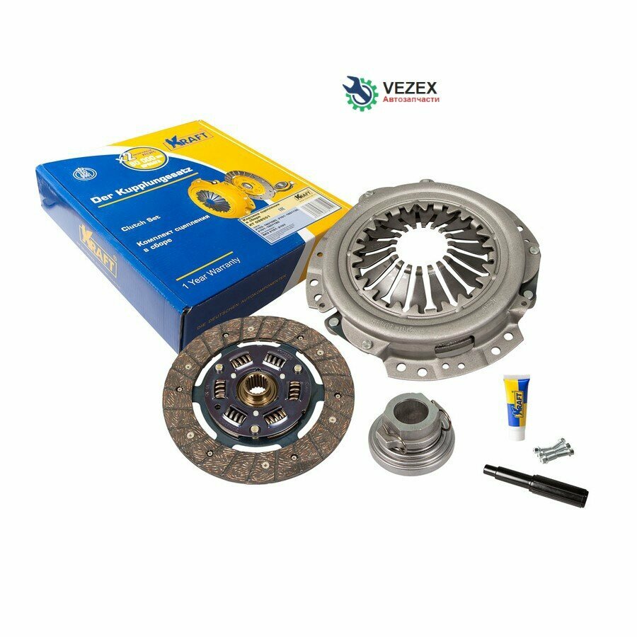 KRAFT KT098551 Комплект сцепления в сборе ВАЗ 2101