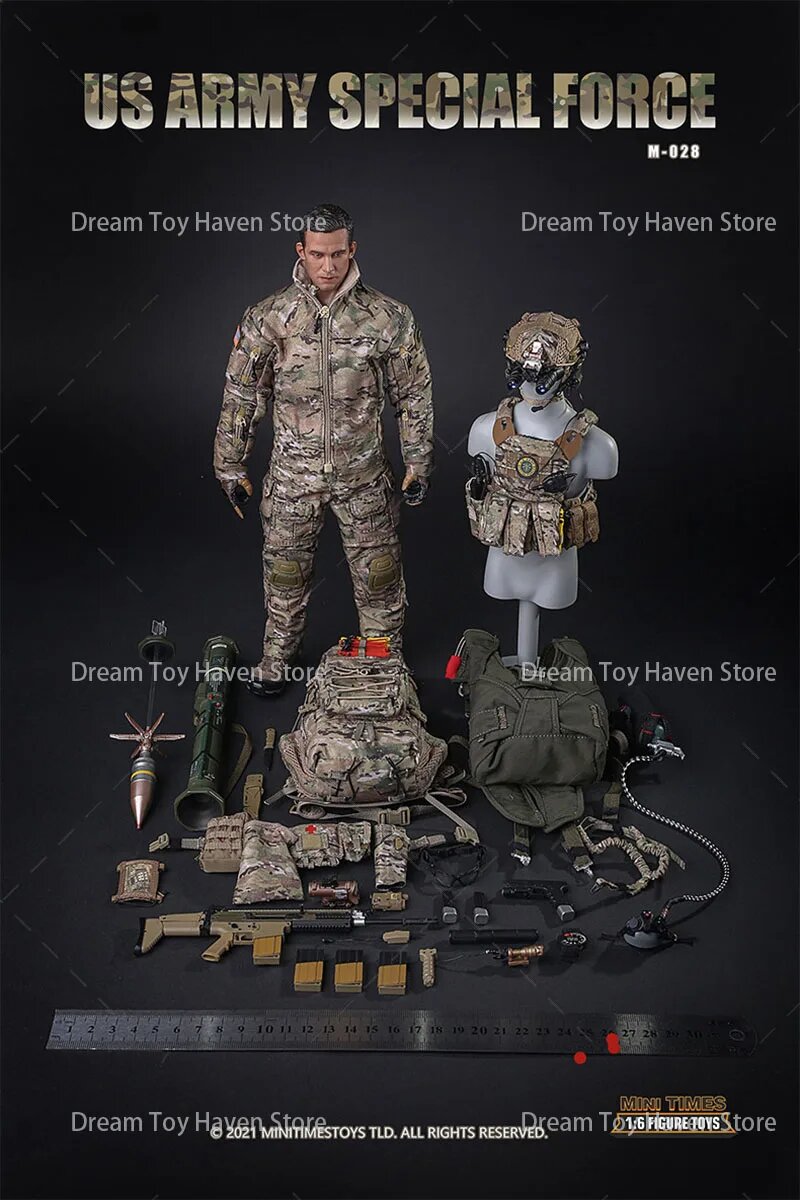 Коллекционная фигурка Taholicy M028 солдата спецназа 1/6