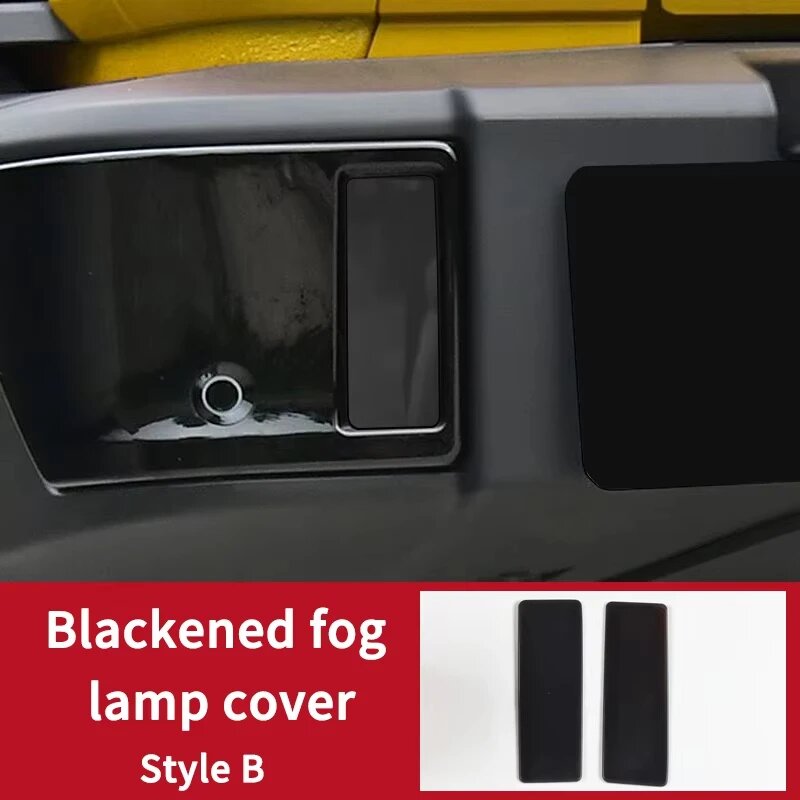 Для Great Wall WEY Tank 300 2021-2024 дымчатая крышка заднего фонаря, наклейки, Off-Road Fog Light B