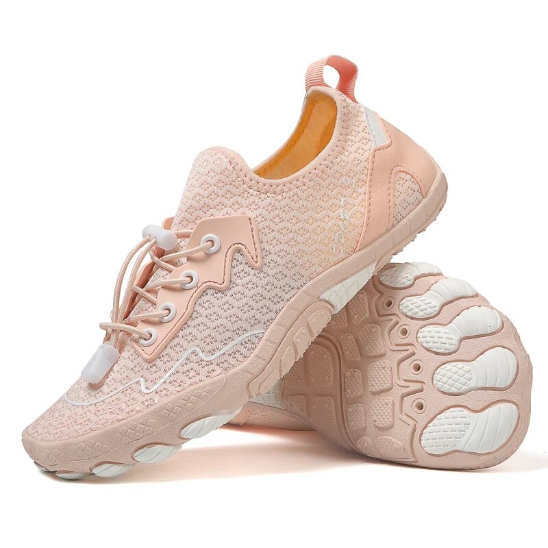 Розовые аквашузы для плавания, размер 36