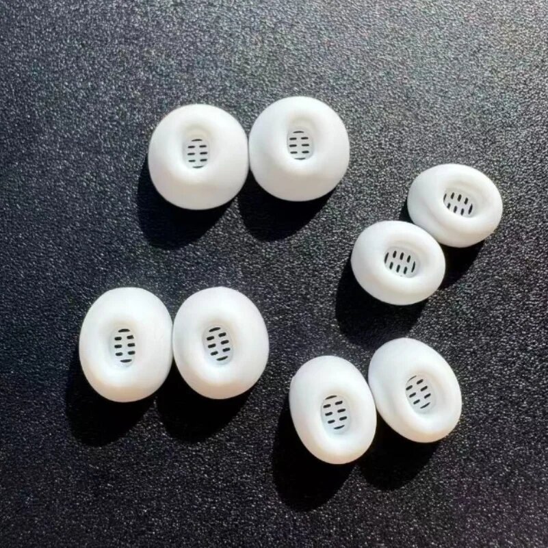 Силиконовые насадки для Huawei FreeBuds Pro 3/4 KEITHNICO 4 пары Белый, 2